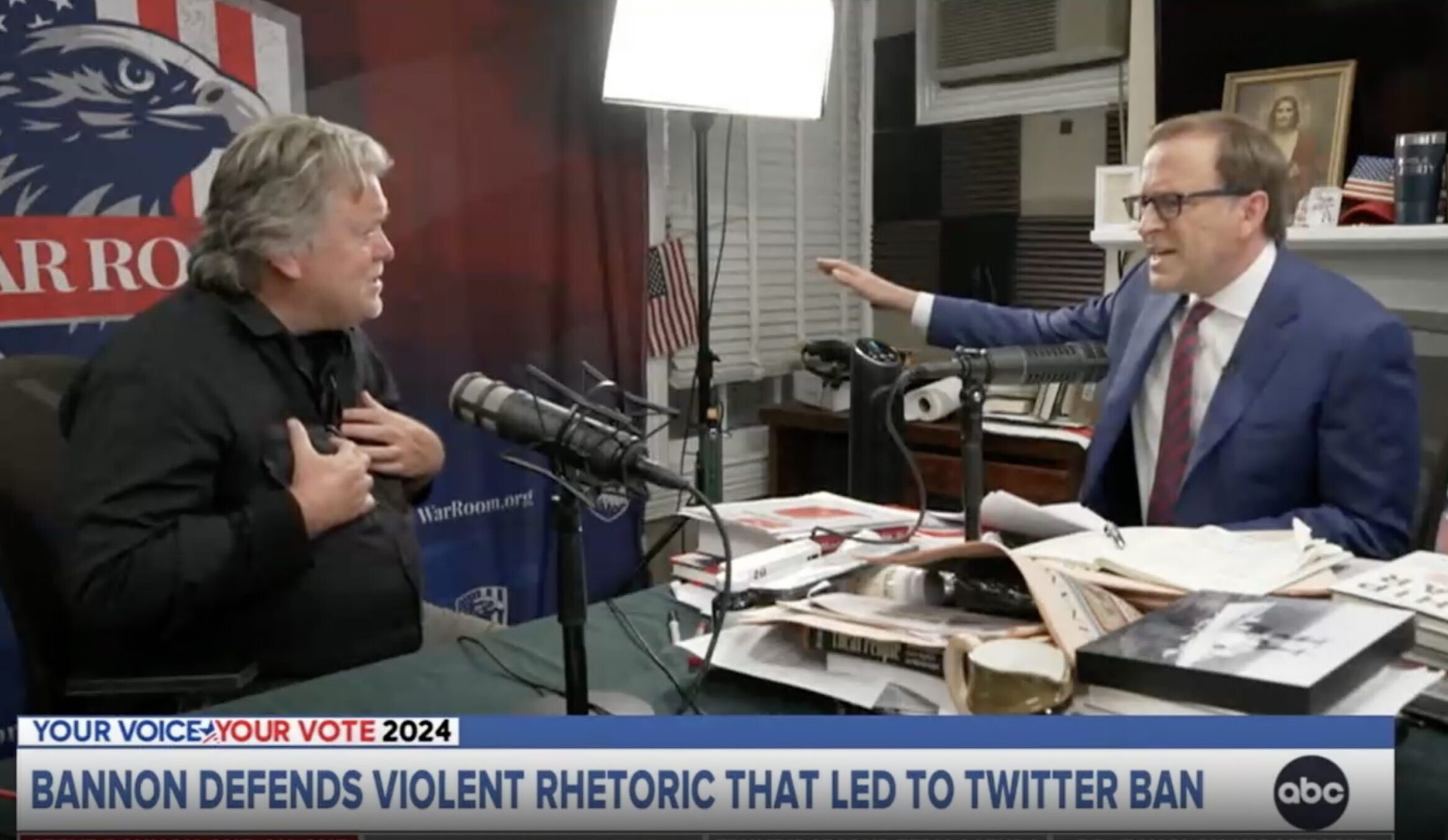 ABC's Jon Karl Interviews Steve Bannon About Trump 2nd Term