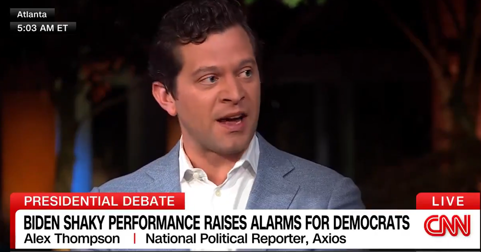 Alex Thompson Torches White House for Gaslighting Public