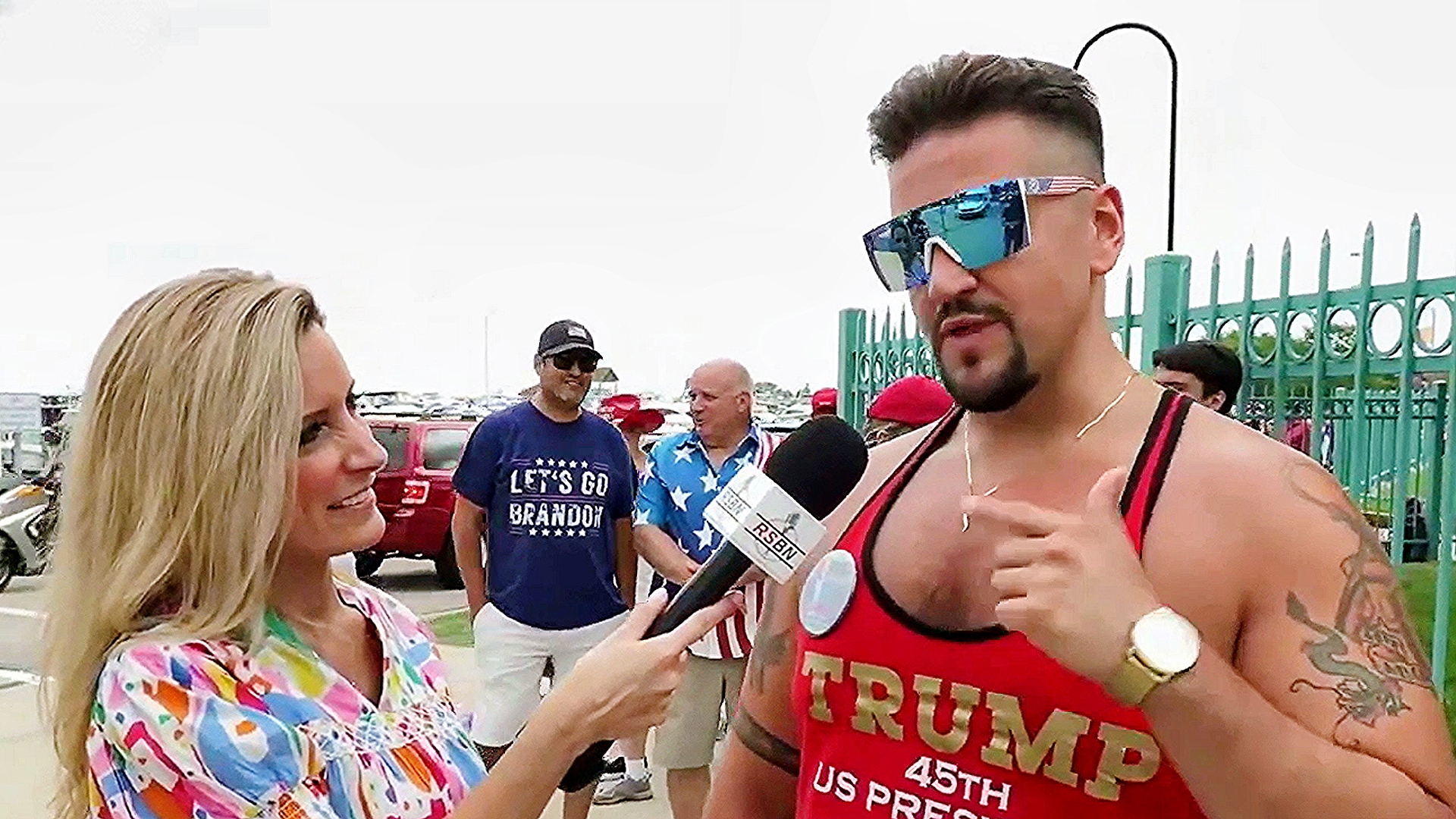 Trump Fan Gripes About Migrants At Hospital Over Diseases