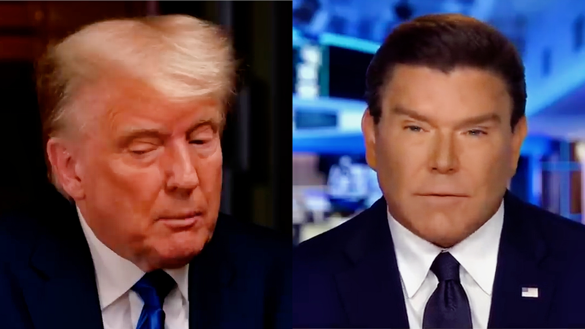Trump: Fox News 'Hostile' For Debate Cuz Baier Didn't Smile