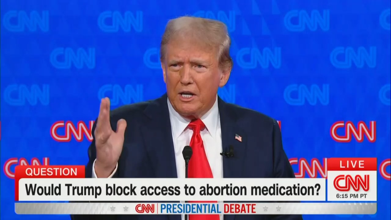 Trump on Abortion: 'You Have to Get Elected