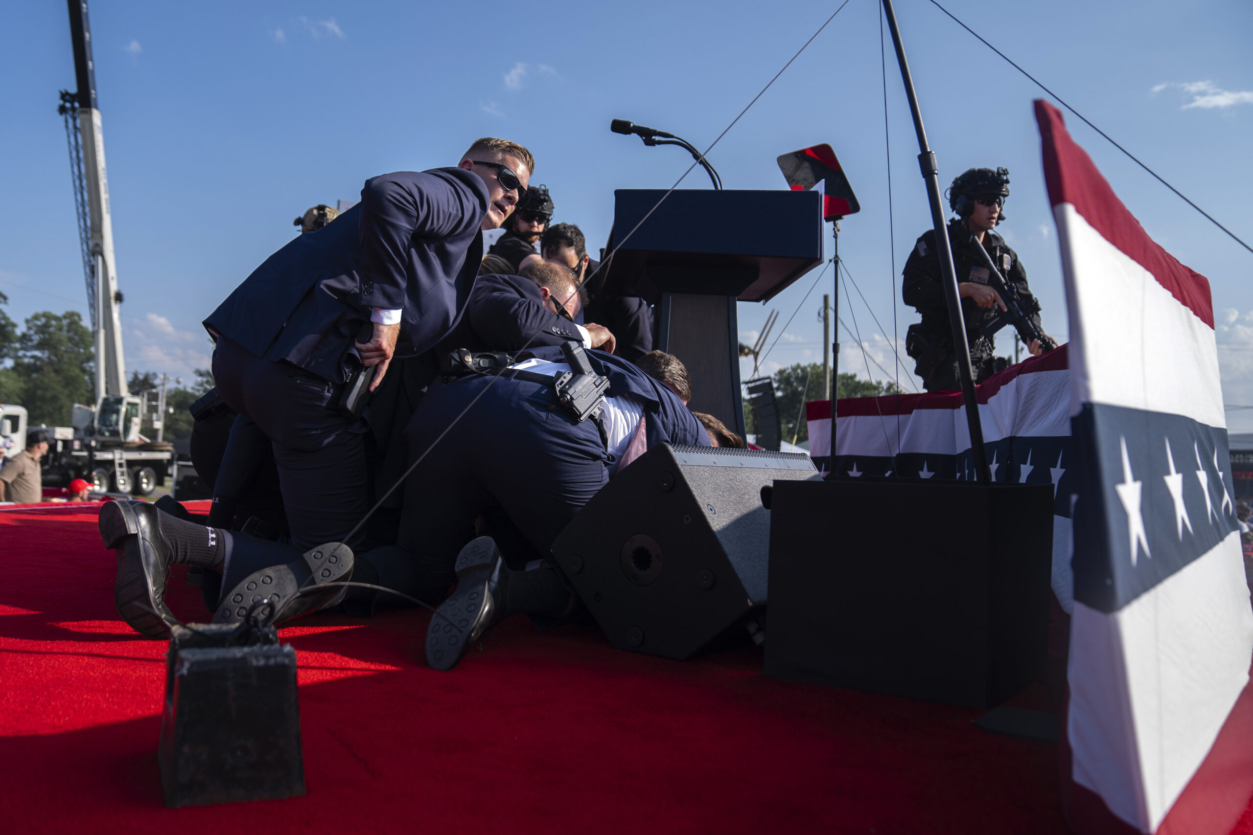 Secret Service Spox Slams Claim About Trump Security