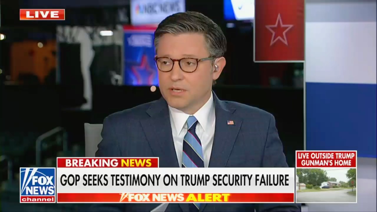 Speaker Mike Johnson: Secret Service Director Should Resign