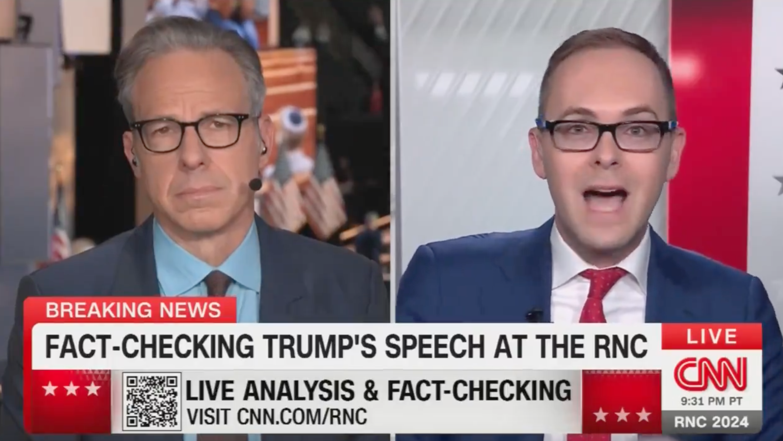 CNN Daniel Dale Counts False Claims In Trump’s RNC Speech