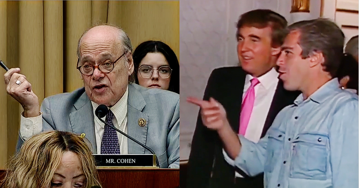 Dem Grills FBI Chief On Possibl Trump-Jeffrey Epstein Tapes