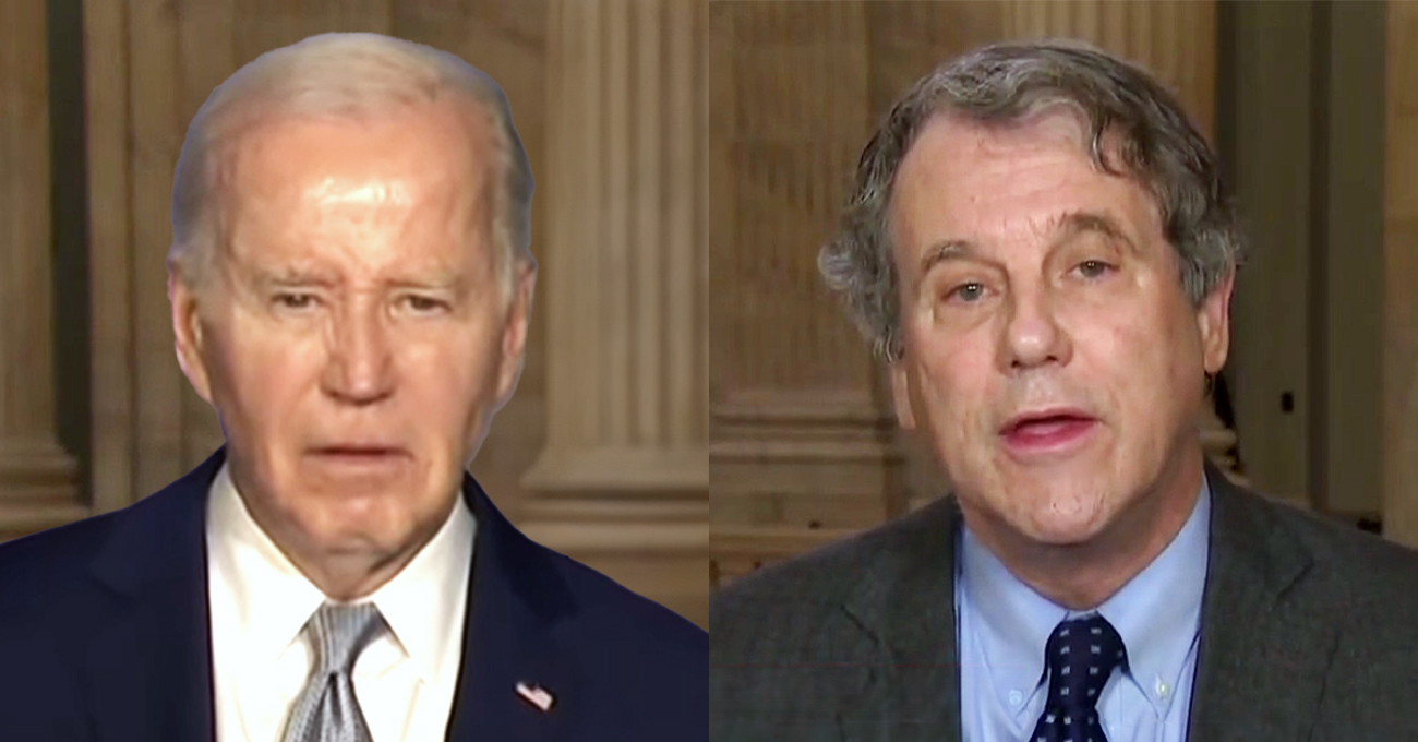 Sen. Sherrod Brown Calls on Biden to End His Campaign