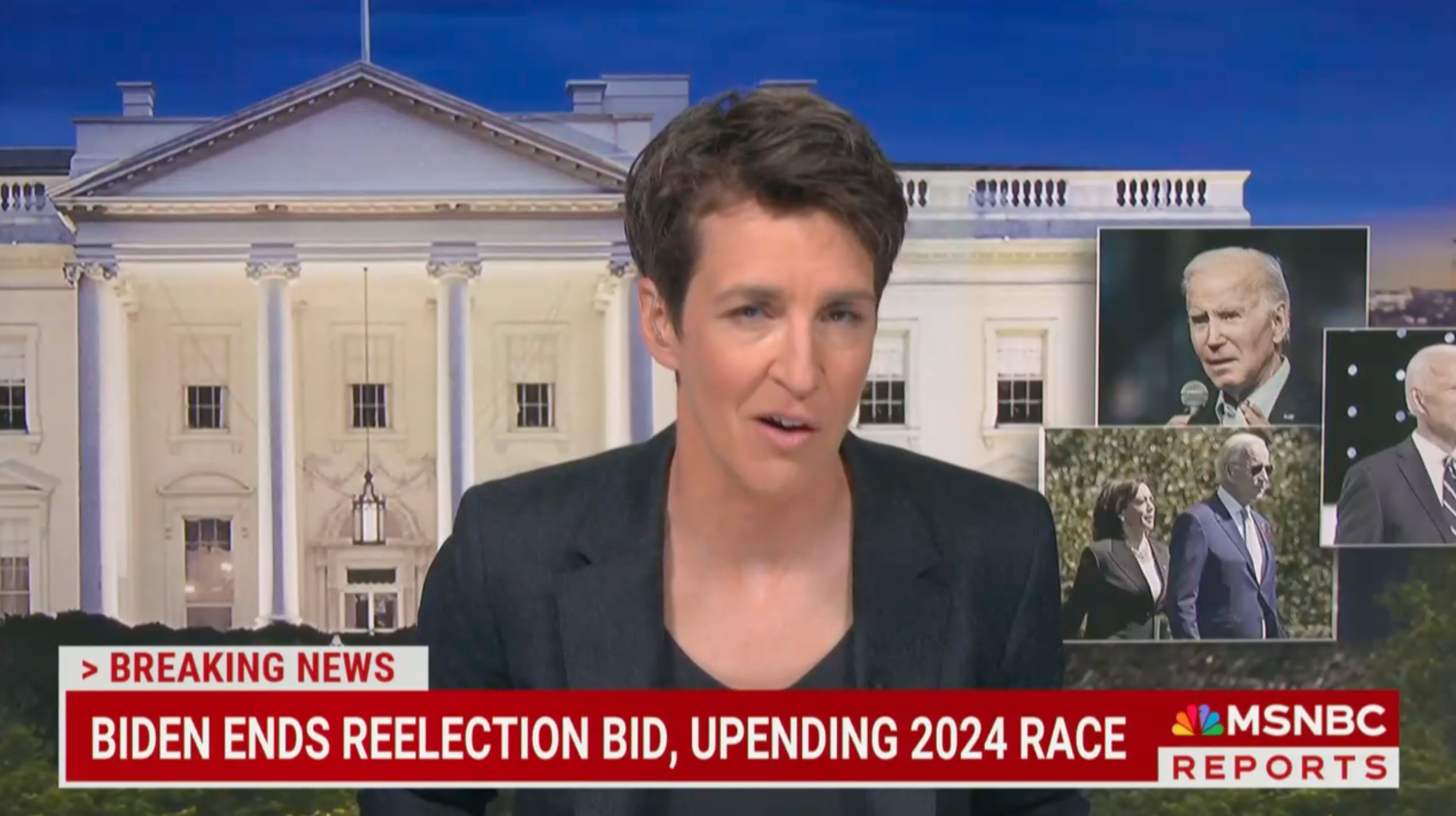 Rachel Maddow Calls Out Trump As 'Old Man In The Race'
