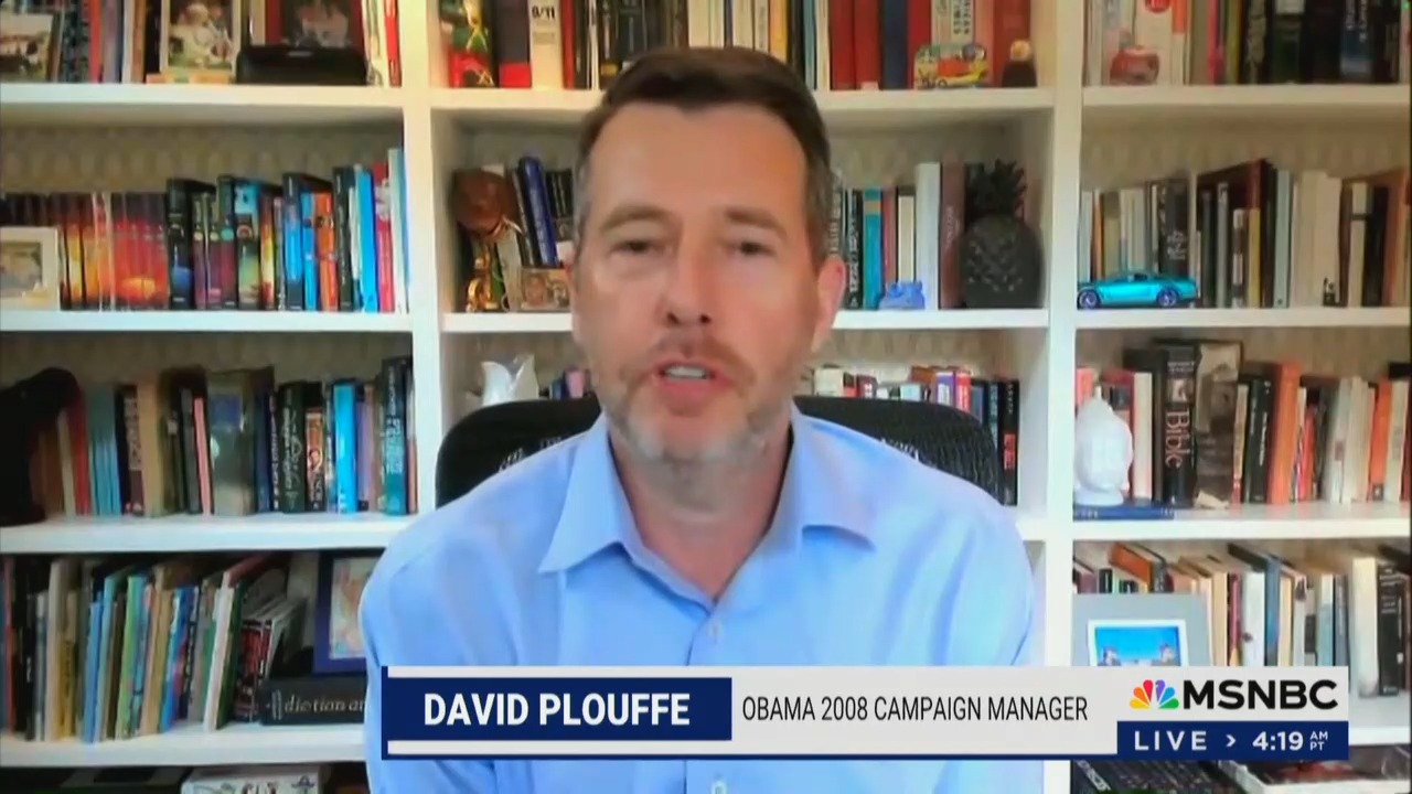 David Plouffe: Kamala Harris's a Prosecutor Trump a Criminal