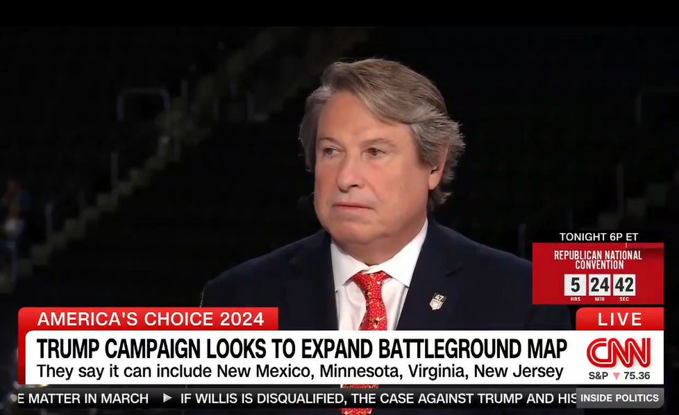 Trump Pollster Tells CNN 'Very Real' GOP Can Win Blue States