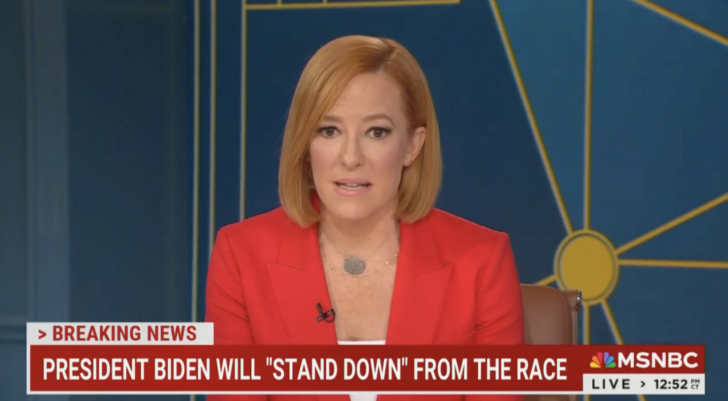 Jen Psaki Breaks News of Biden's Exit from 2024 Election