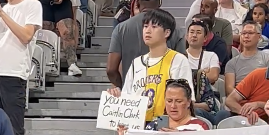 Fan Trolls U.S. Basketball Team With Caitlin Clark Sign