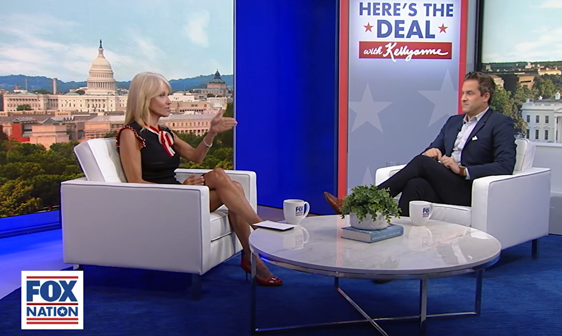 Jill Biden's Former Aide Talks to Fox's Kellyanne Conway