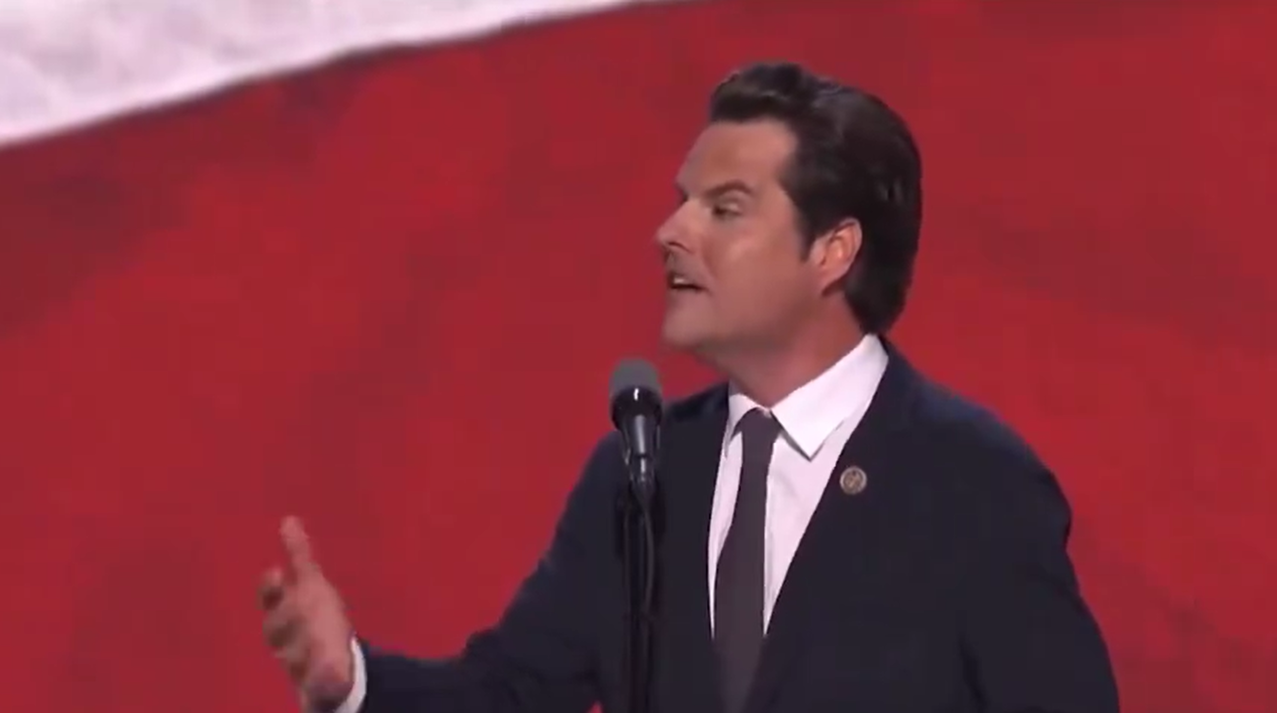 Matt Gaetz Was Apparently Overly-Botoxed For His RNC Speech
