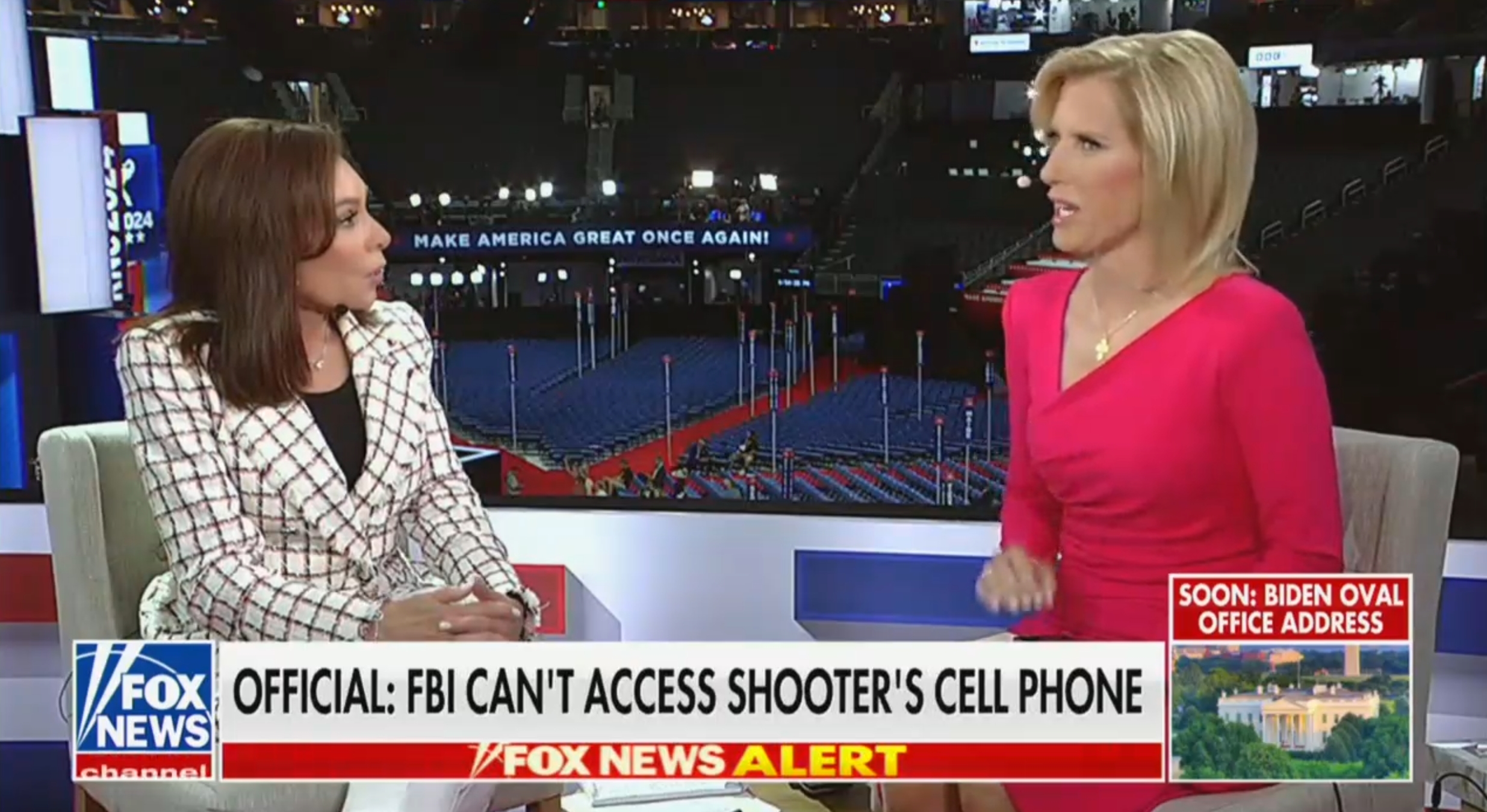 Jeanine Pirro And Laura Ingraham Slam Female Secret Service