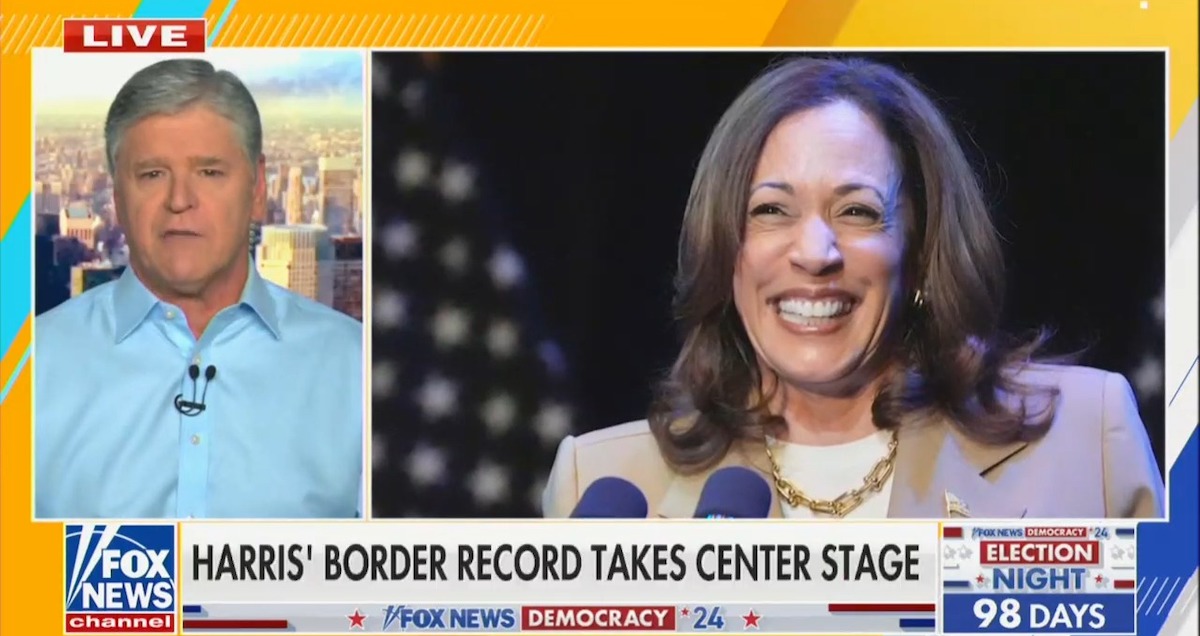 Sean Hannity Torches Kamala Harris Over ICE/KKK Clip