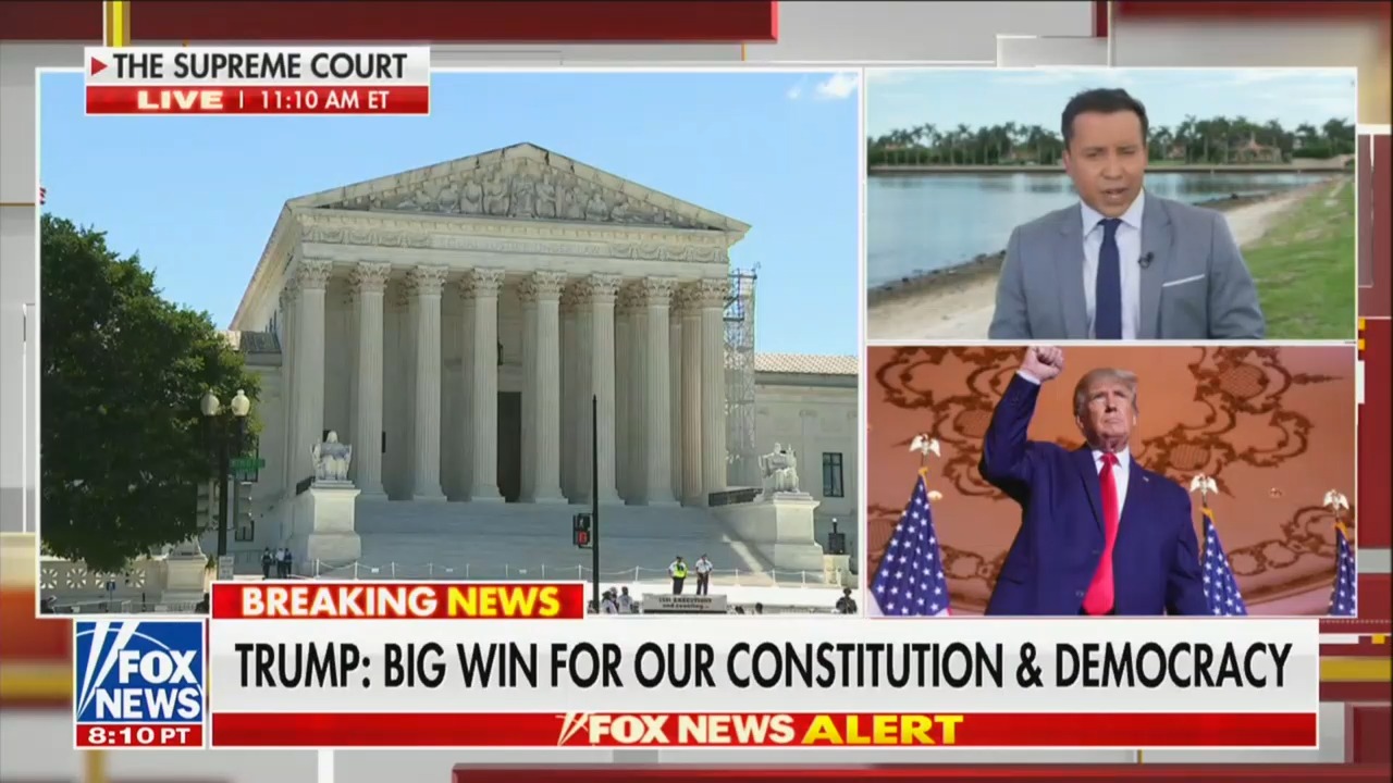 Trump Takes Victory Lap on After Supreme Court Decision