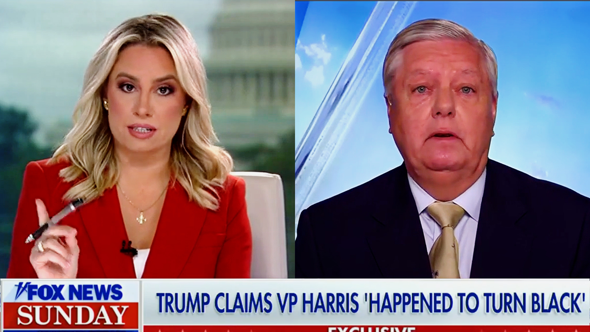 Lindsey Graham Begs Trump: Stop Attacking Kamala Harris Race