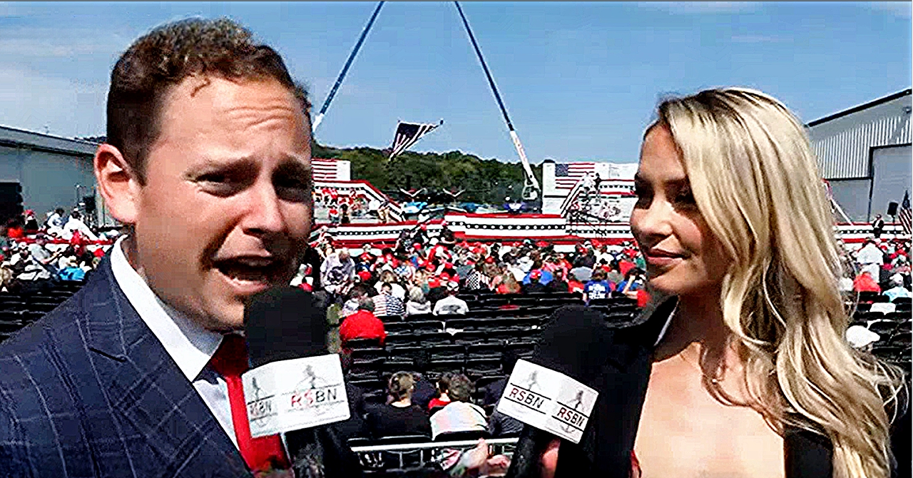 Trump TV Host Gushes About Rally Crowd After Obama Size Jab