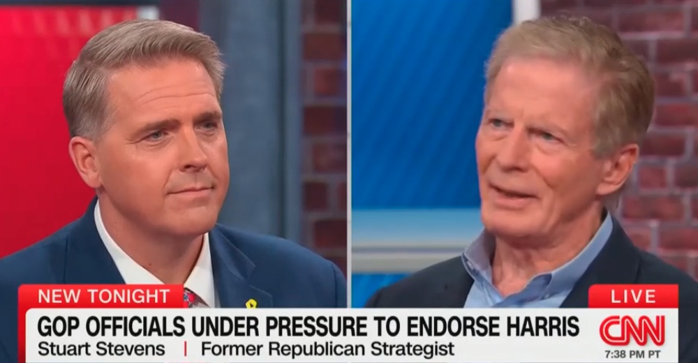 Stuart Stevens Challenges Scott Jennings Over Trump