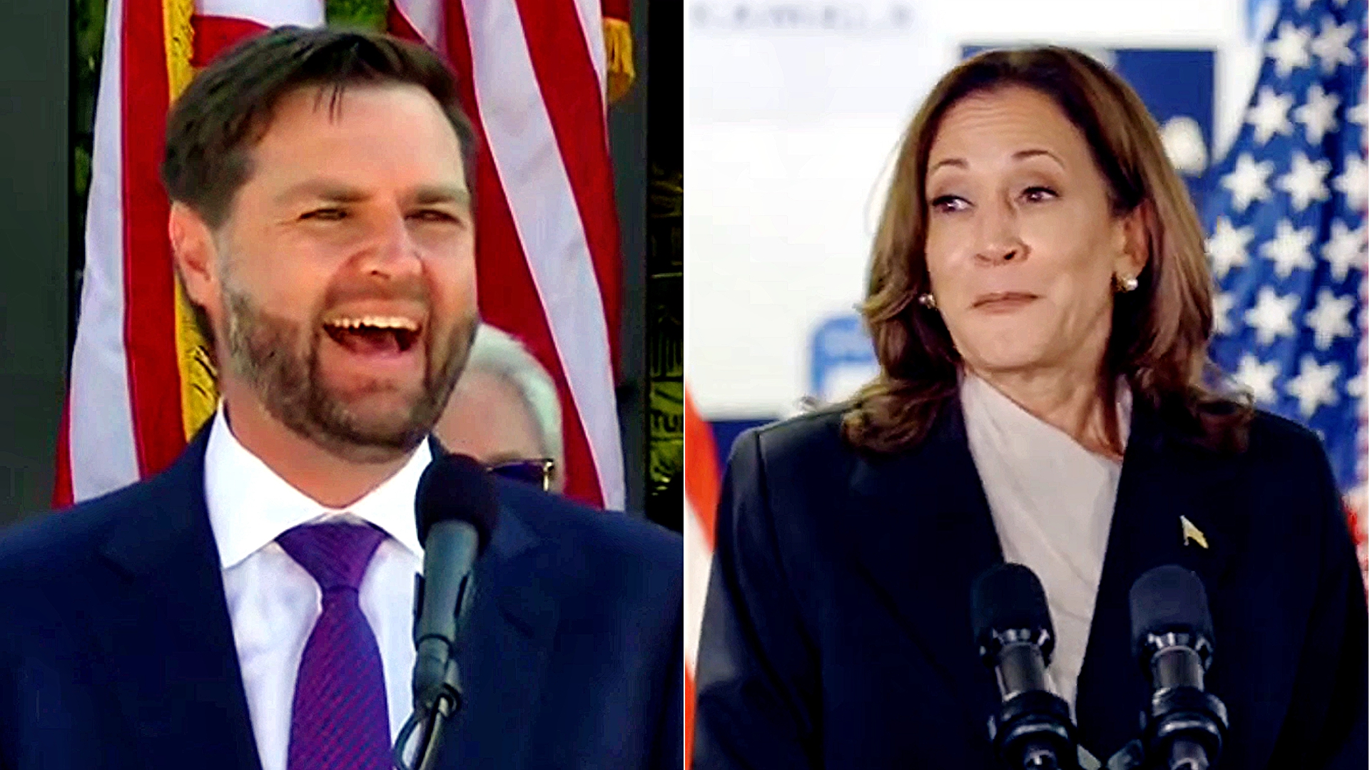 Trump VP Pick Laughs as Reporter Asks 'What Makes You SMILE?