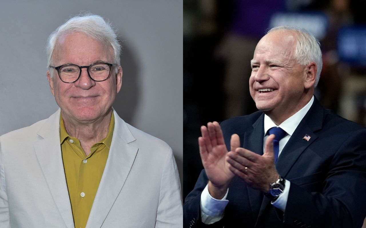 Steve Martin Responds to Request to Play Tim Walz on SNL