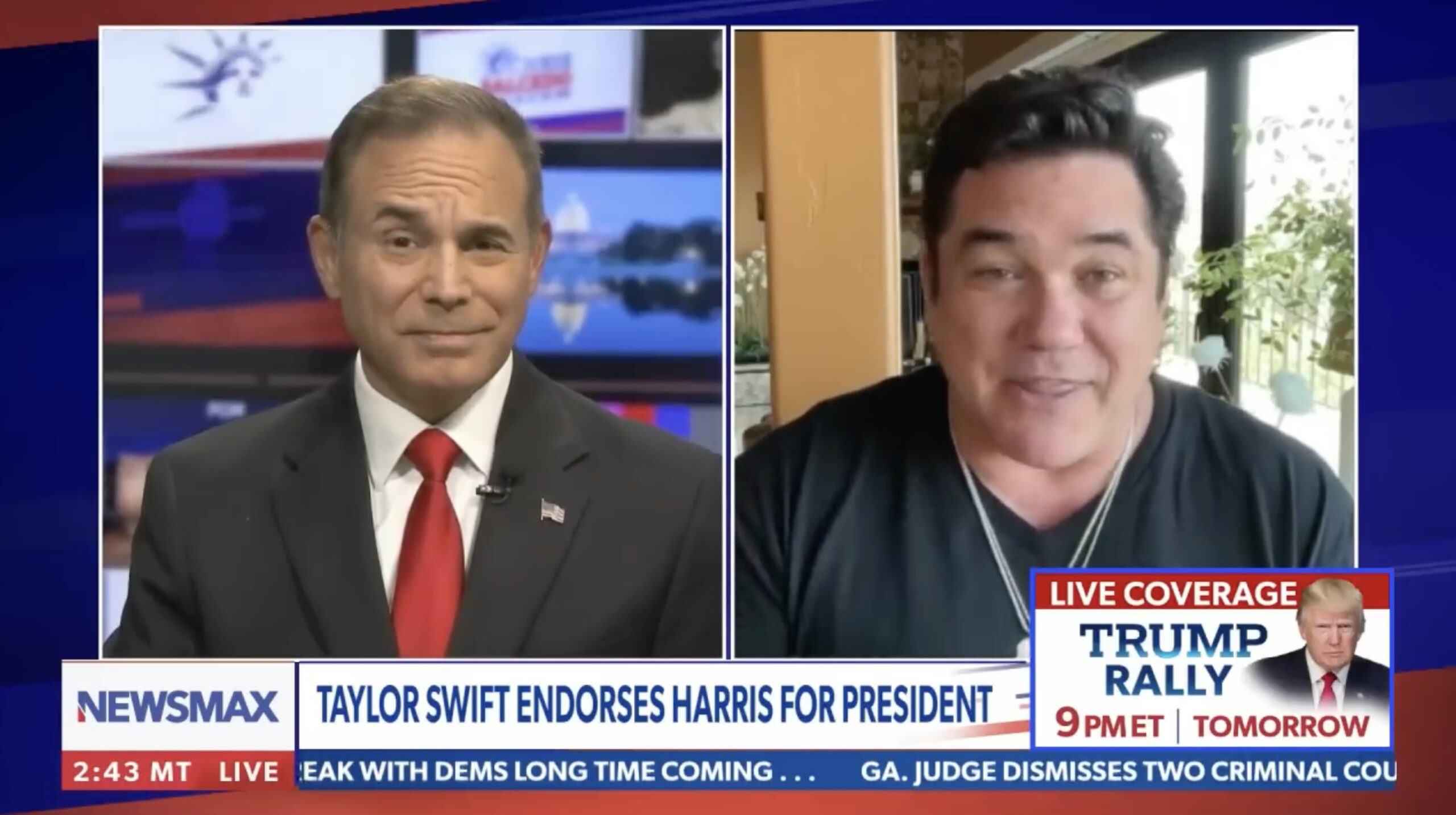 ‘Don’t Listen to Me’: Dean Cain Tells Newsmax Viewers Not To Listen to ...