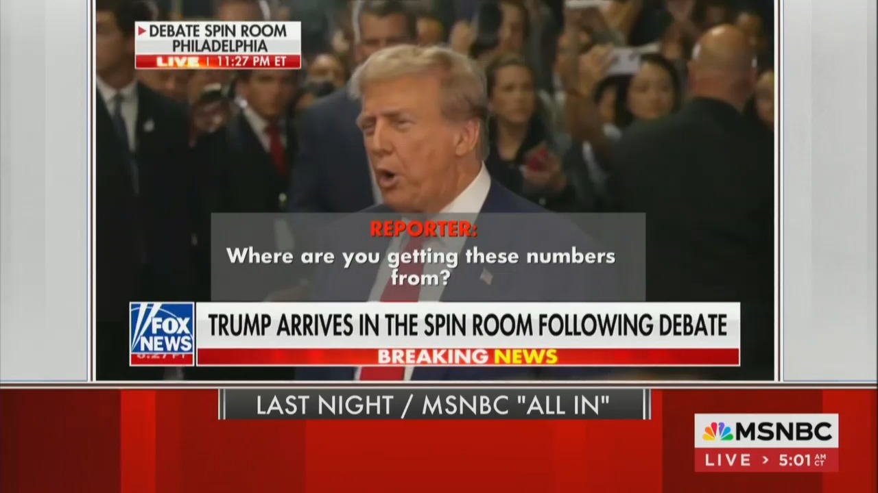 Joe Scarborough Laughs at Trump Claiming Debate Victory