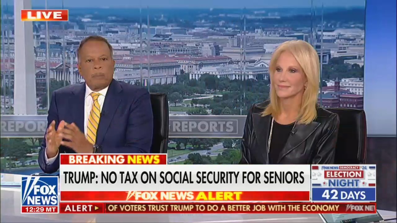 Juan Williams Mocks Kellyanne Defense of Trump’s Economy
