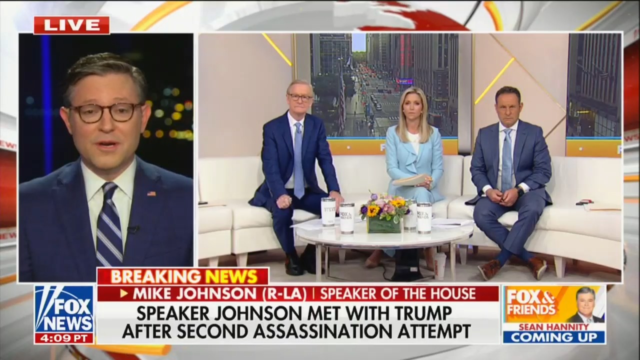 Mike Johnson: Trump Is Like 'Bulletproof George Washington'