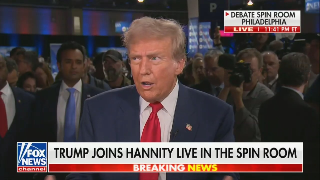 Trump Won't Commit to Second Debate With Kamala Harris