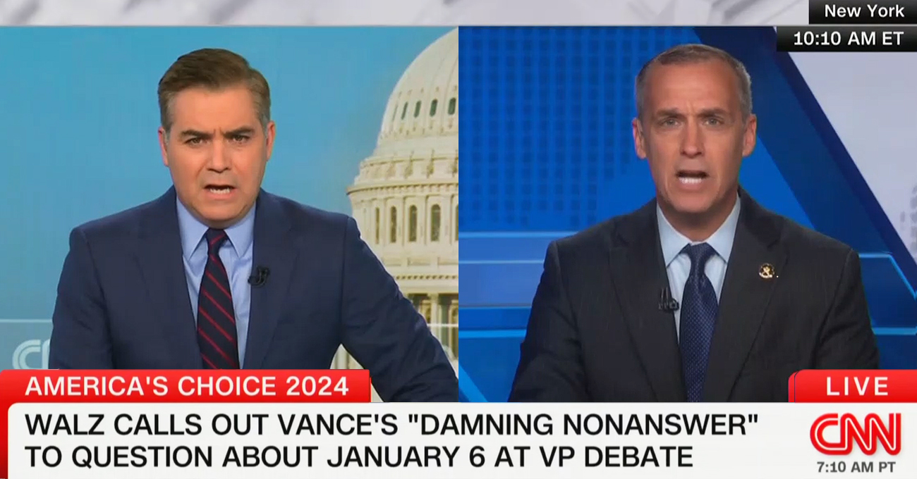 Jim Acosta Corey Lewandowski Throw Down Over 2020 Election