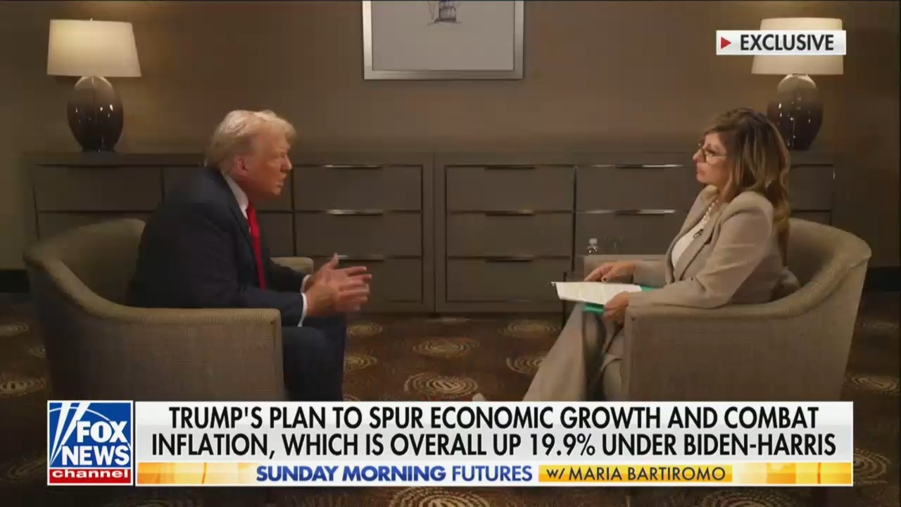 Fox Host Maria Bartiromo Confronts Trump On Tariffs Plan