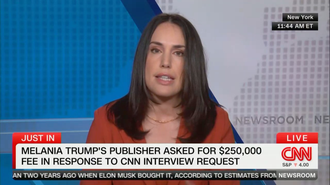 Hadas Gold Blasts Melania Trump Over $250K Interview Request