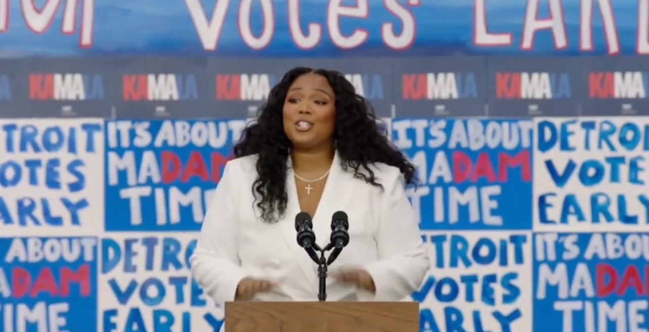 Lizzo : Entire Country Will 'Be Like Detroit' if Harris Wins