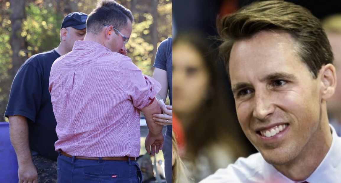 Josh Hawley Posts Laughs After Dem Opponent Wounds Reporter