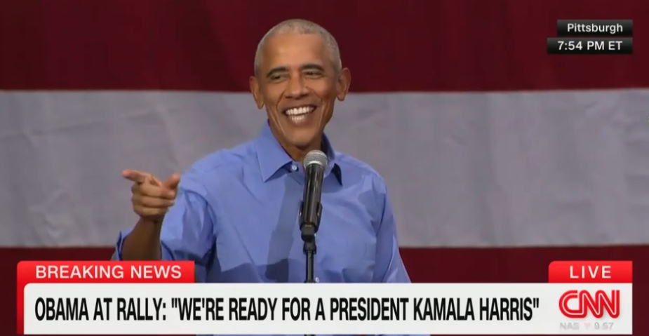Obama Responds to Heckler Who Claims Trump Wears Diapers