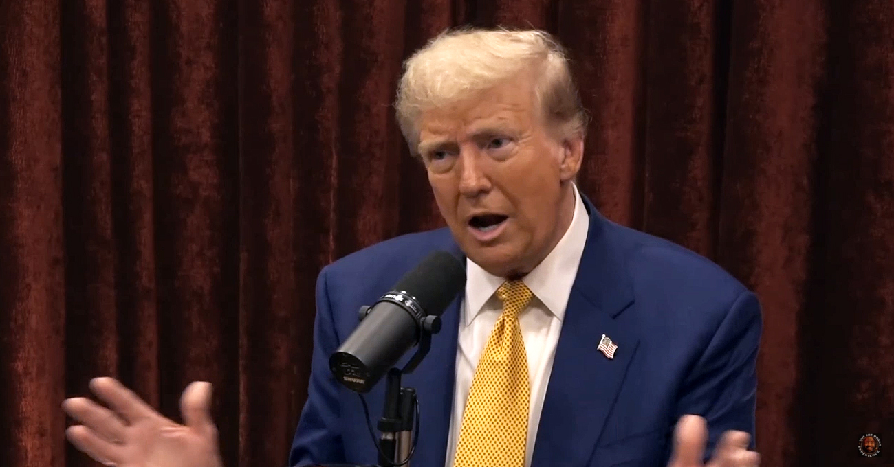 Trump Tells Rogan Tariffs More Beautiful Than Love, Could Replace ...