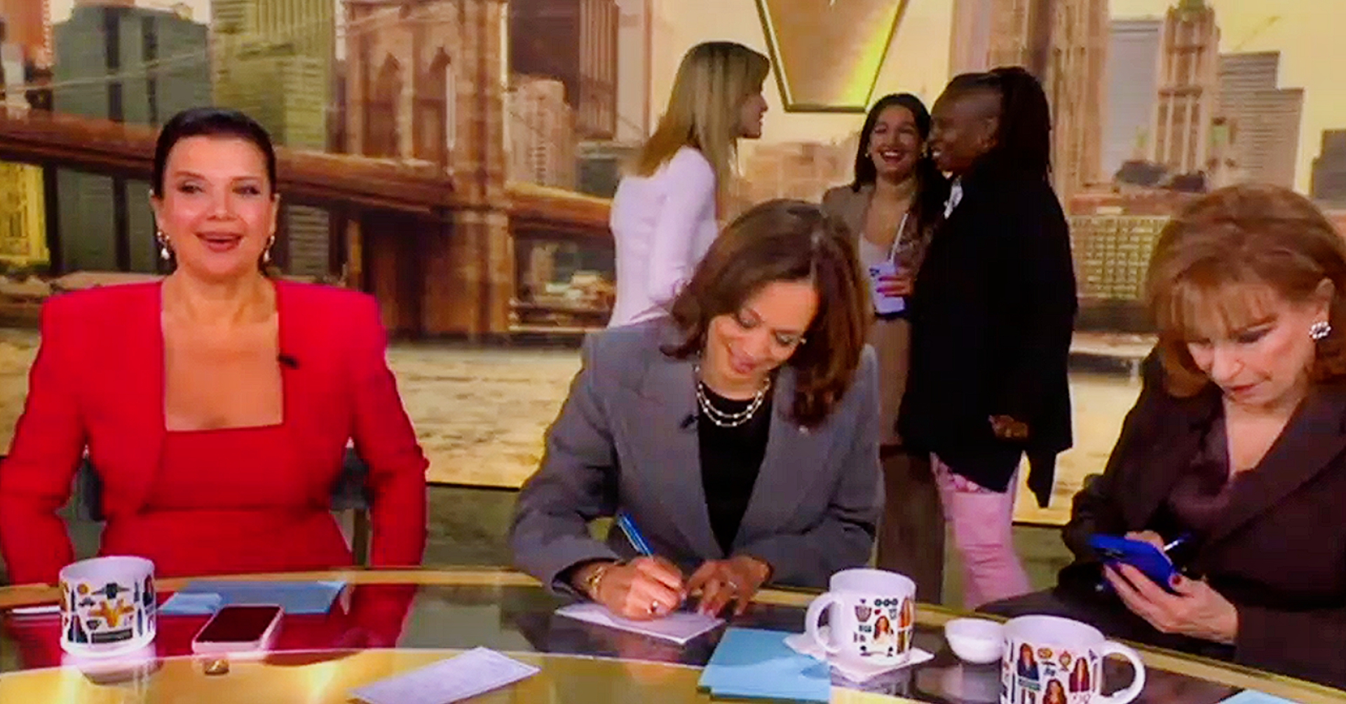 The View Reveals What Kamala Harris Did During Commercial