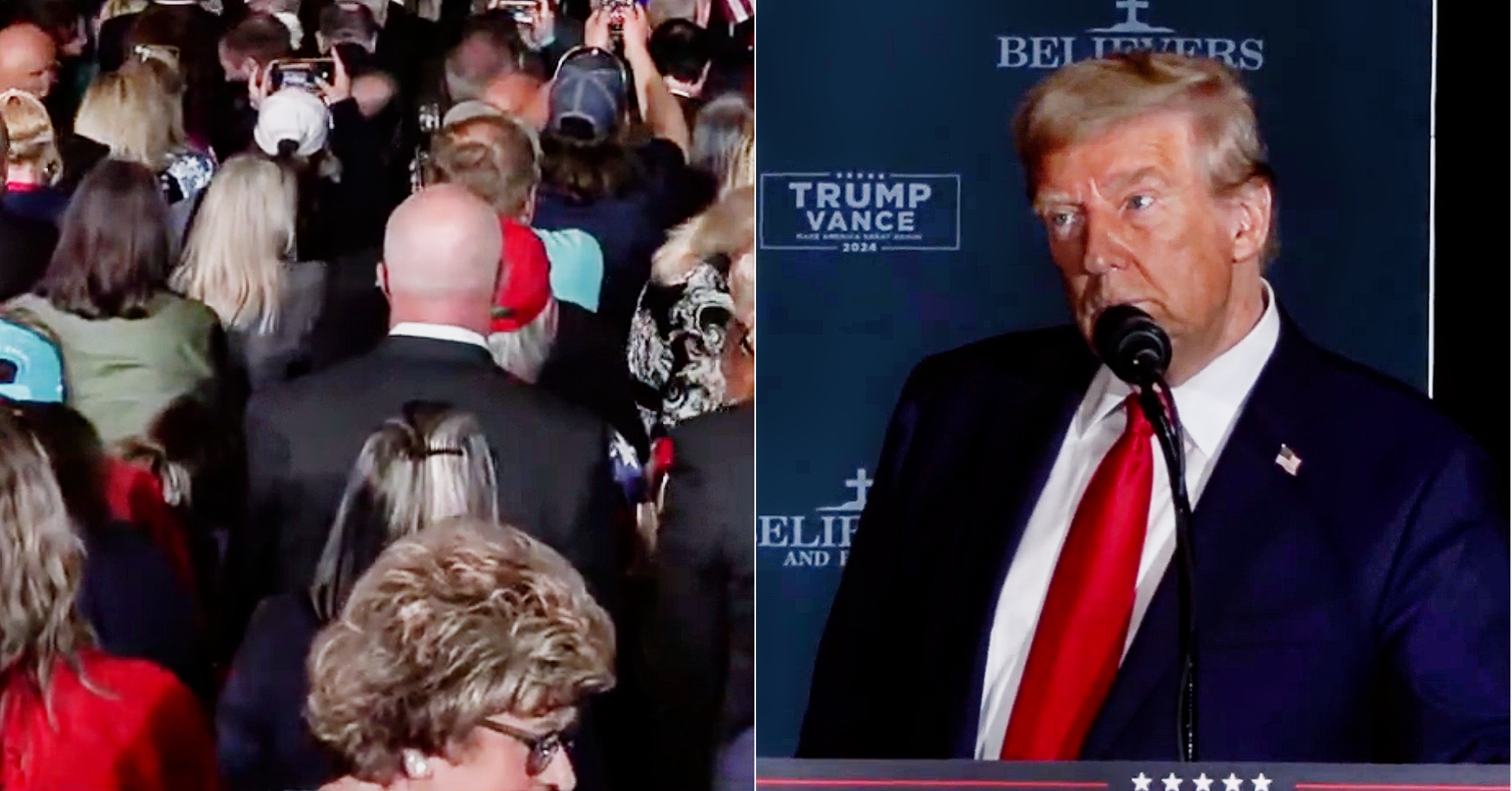 Trump Sparks Chants Of ‘Je-sus! Jesus!’ At Evangelical Rally