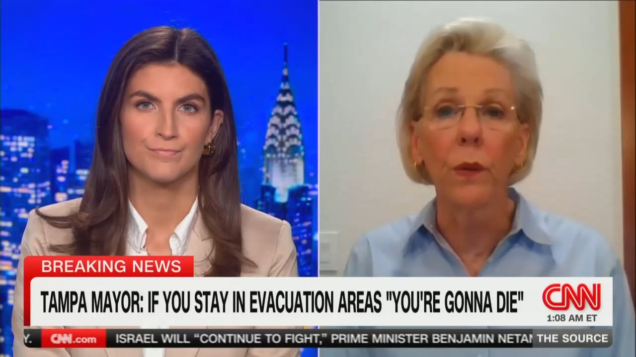 Kaitlin Collins Stunned By Mayor Jane Castor's Dire Warning