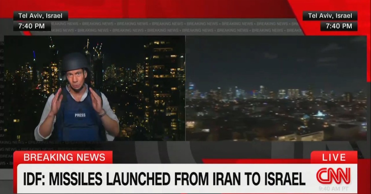 Jim Sciutto Races Off Roof as Missiles Drop on Tel Aviv
