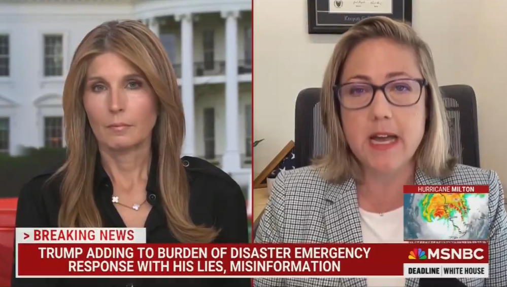Sarah Longwell Shreds Trump Over Hurricane 'Lies'
