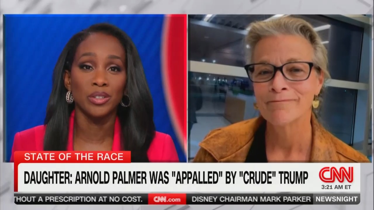 Arnold Palmer's Daughter Denounces Trump's 'Vulgar' Story