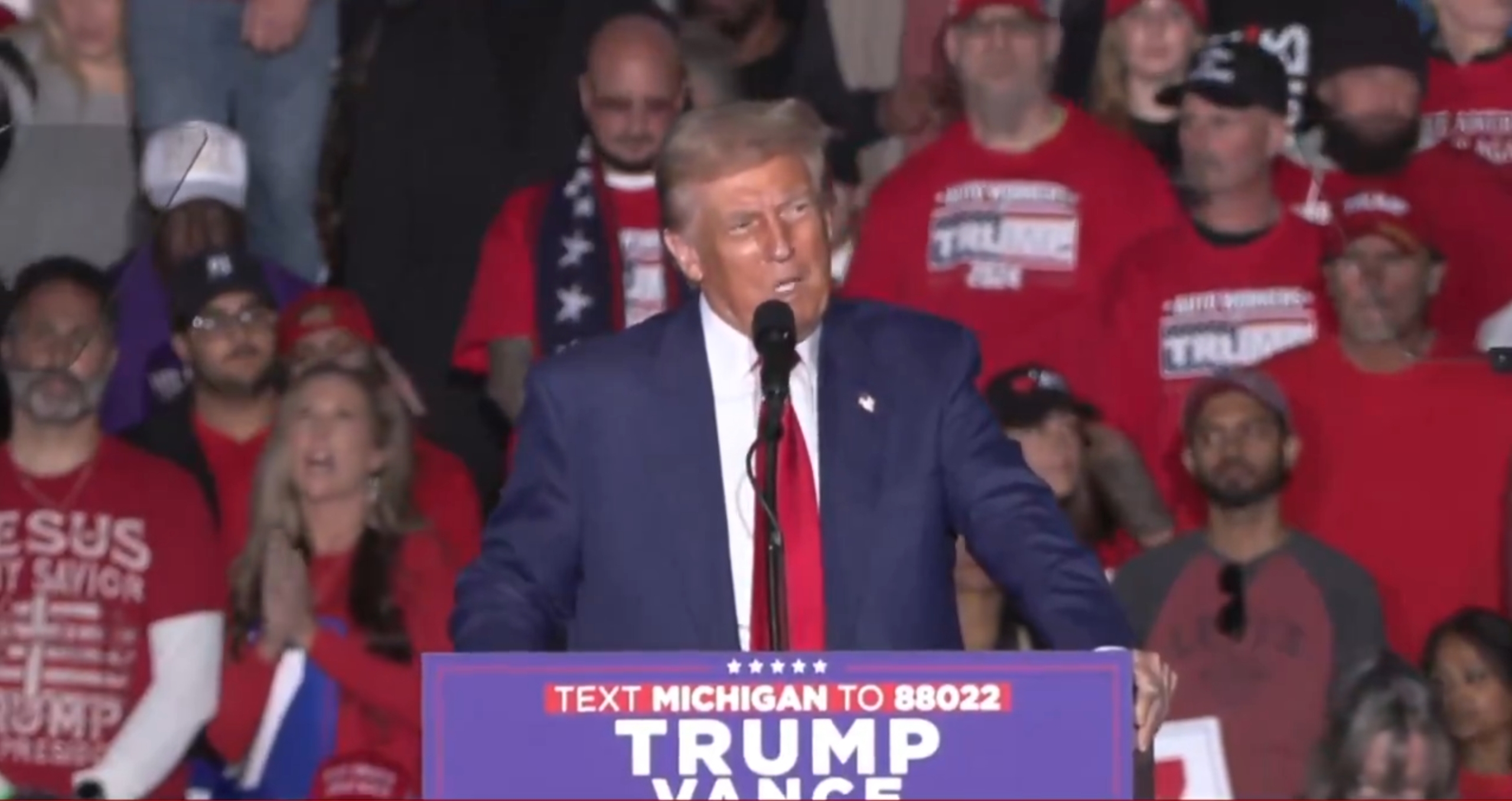 Trump Attacks Harris For Endorsement From Liz Cheney