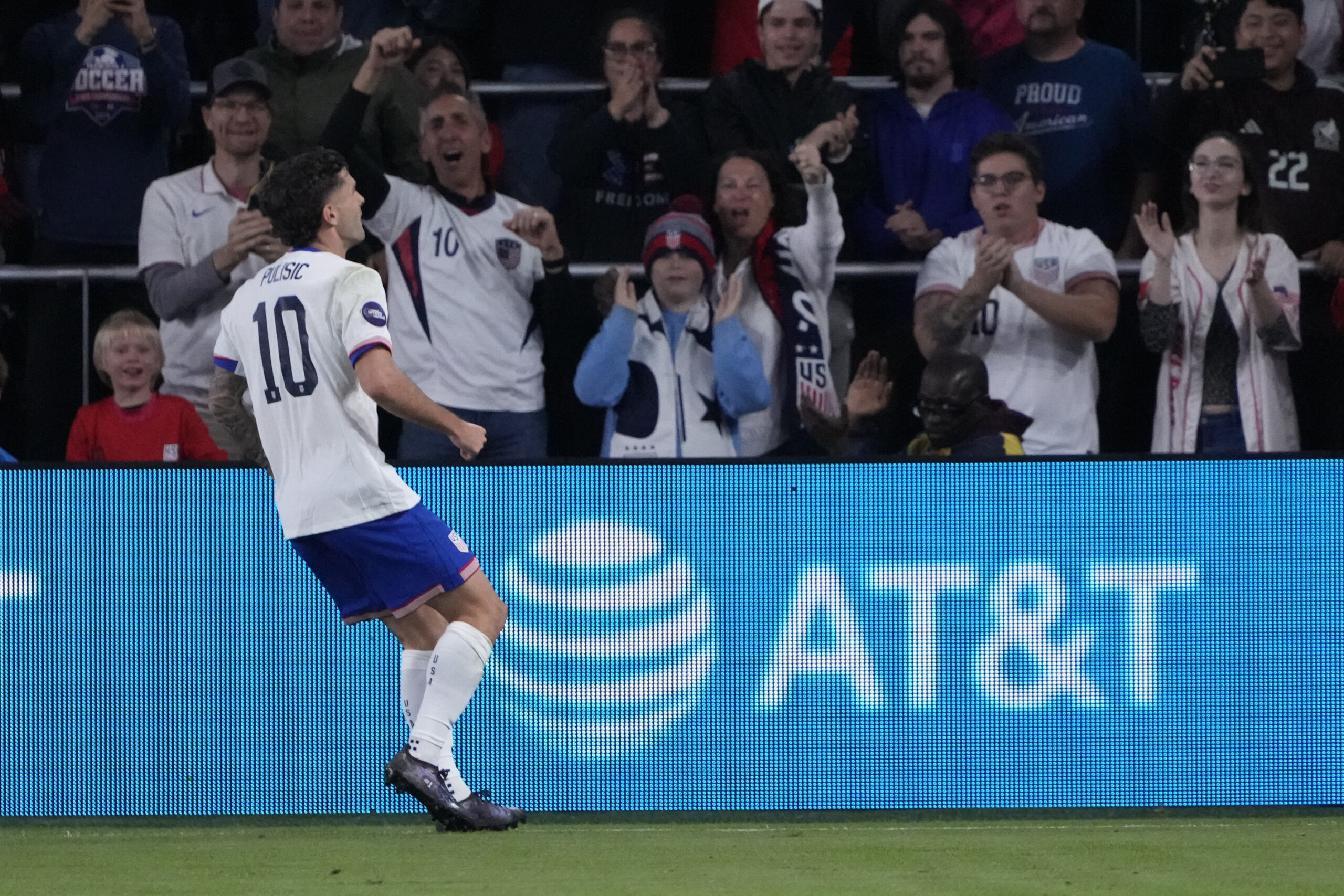 Christian Pulisic Celebrates Goal With Trump Dance