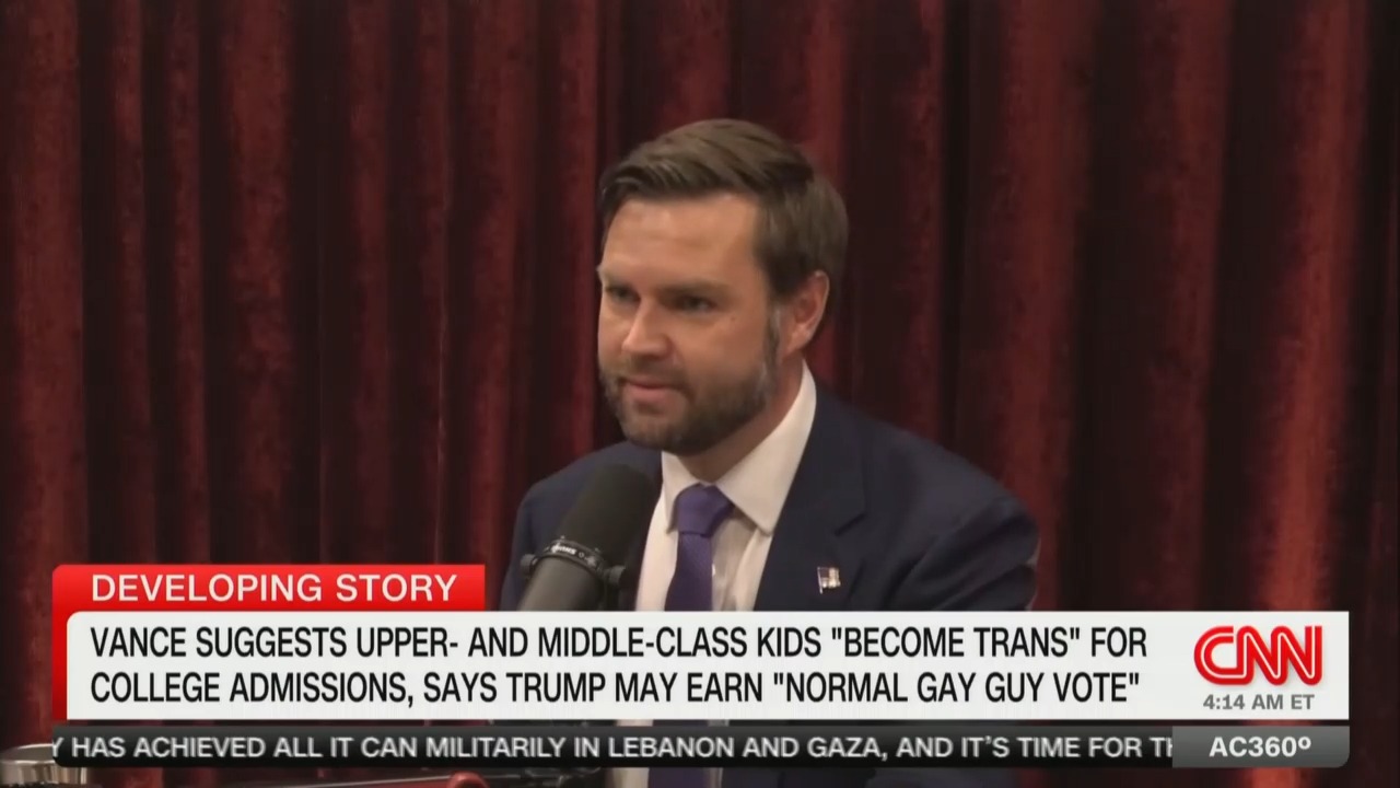 CNN Panel Laughs at JD Vance Claim Why Kids Are Going Trans