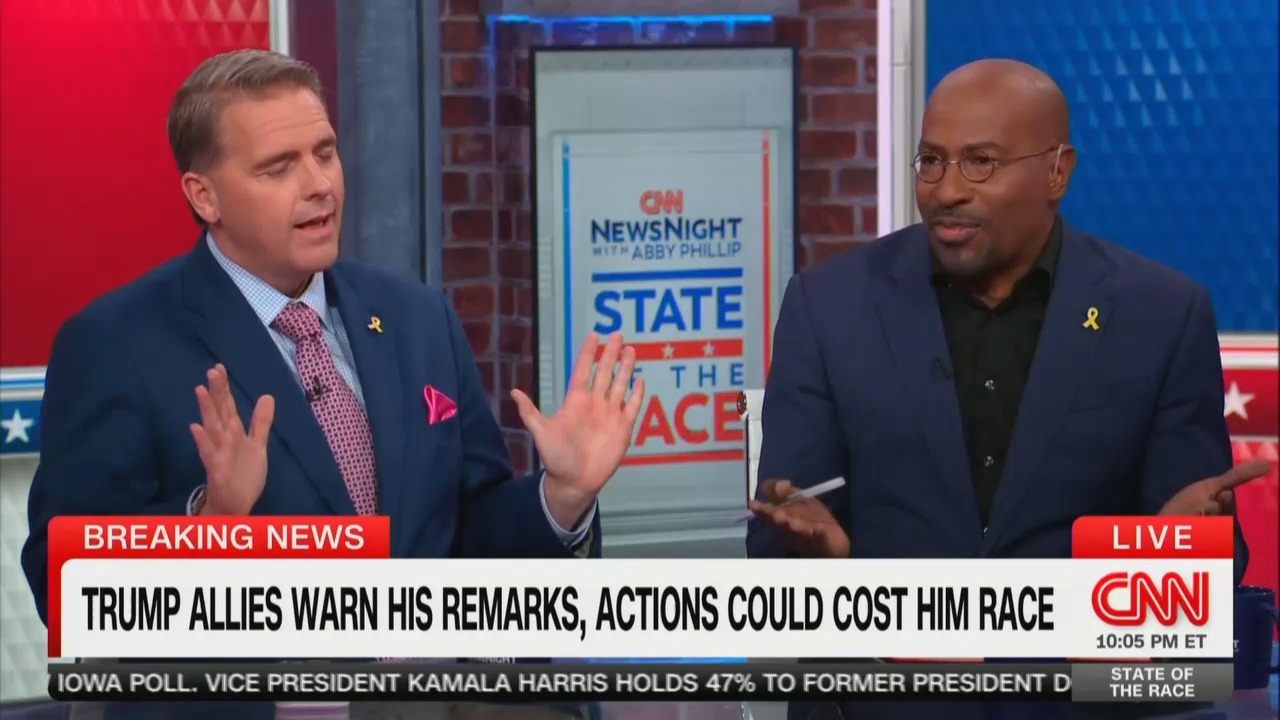 CNN's Van Jones, Scott Jennings React to Viral Trump Clip
