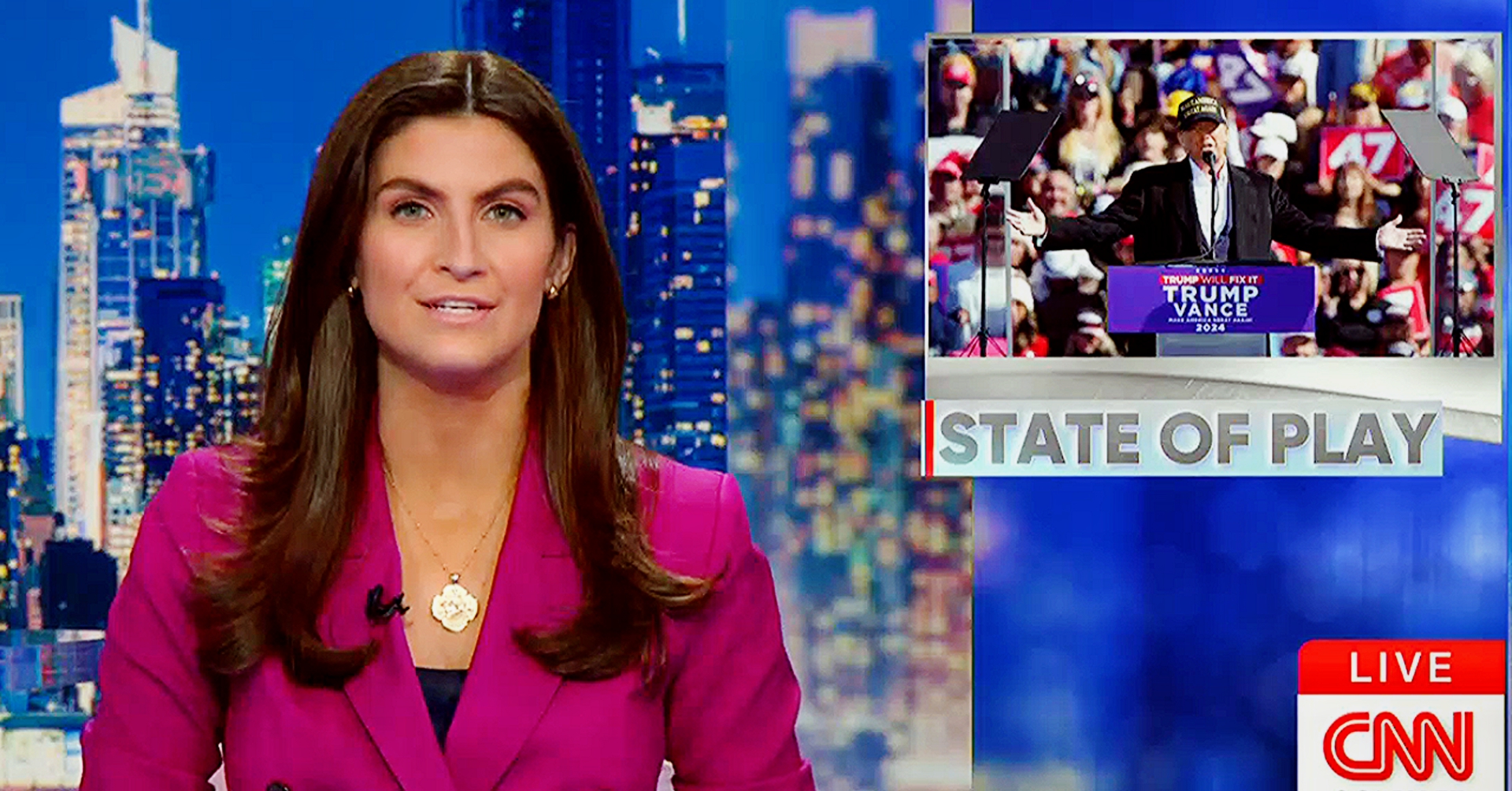 CNN's Kaitlan Collins Calls BS On New Trump 'Rigged' Claim