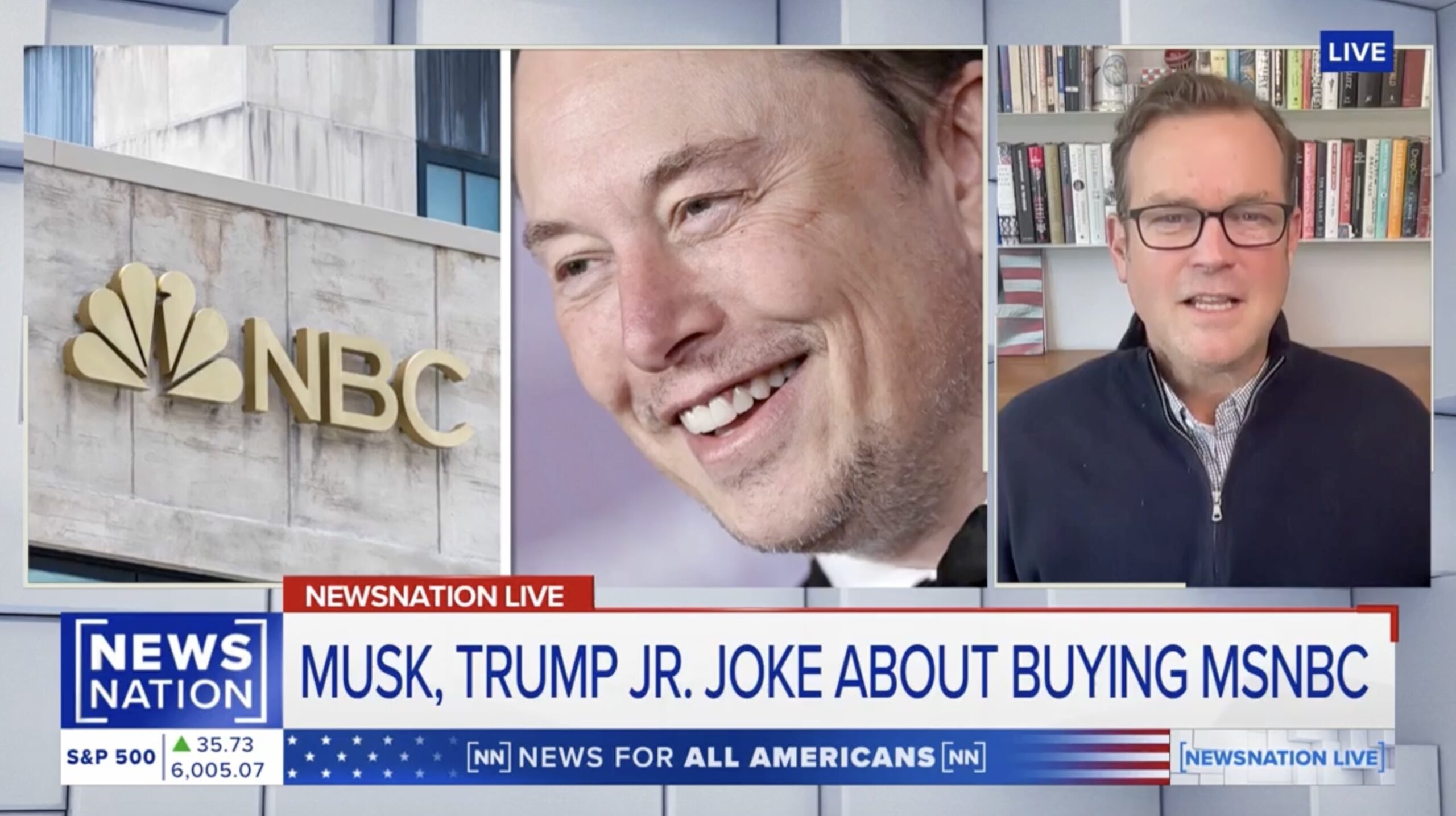 Colby Hall Mocks Elon Musk Joking About Buying MSNBC