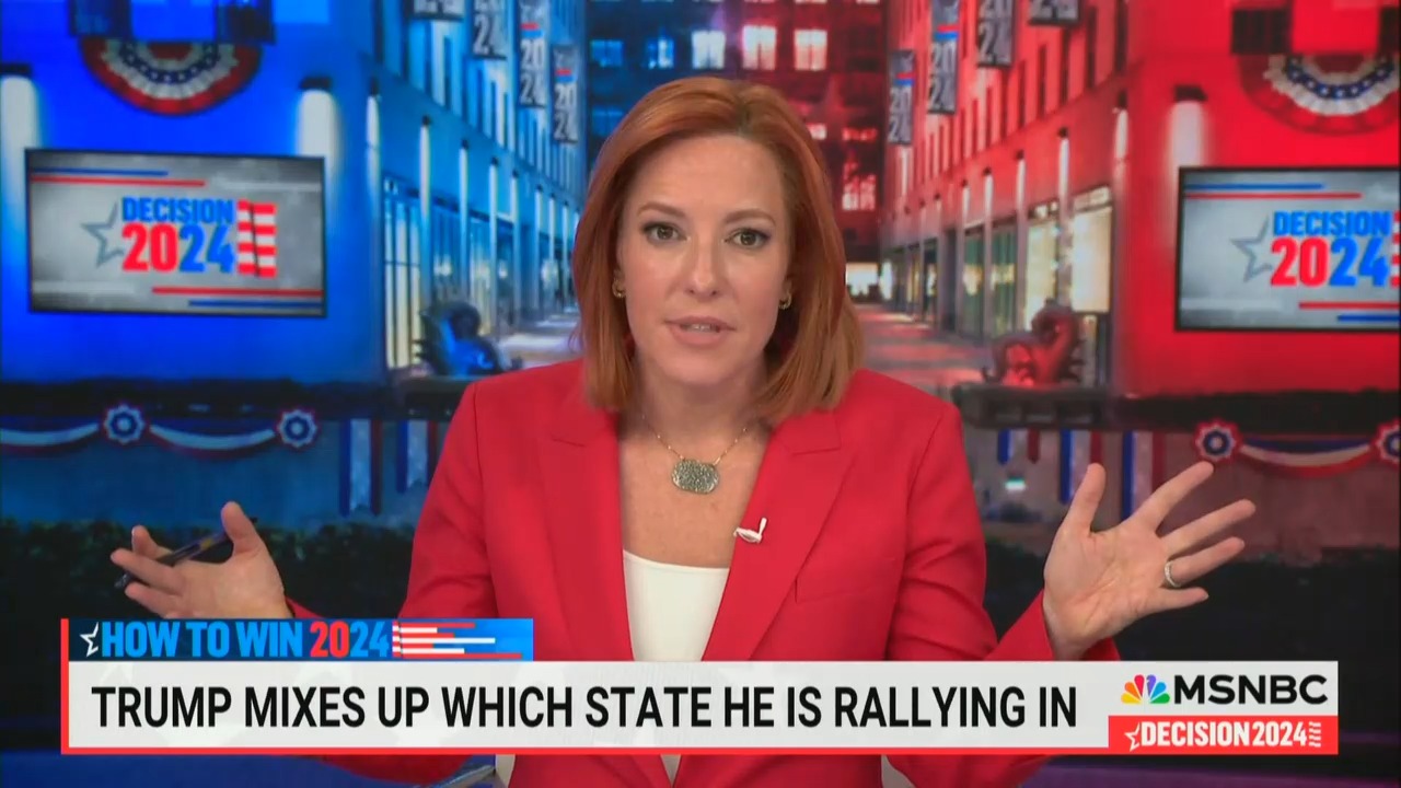 Jen Psaki Argues Trump 'Seems to Be Losing Oxygen, Fast'